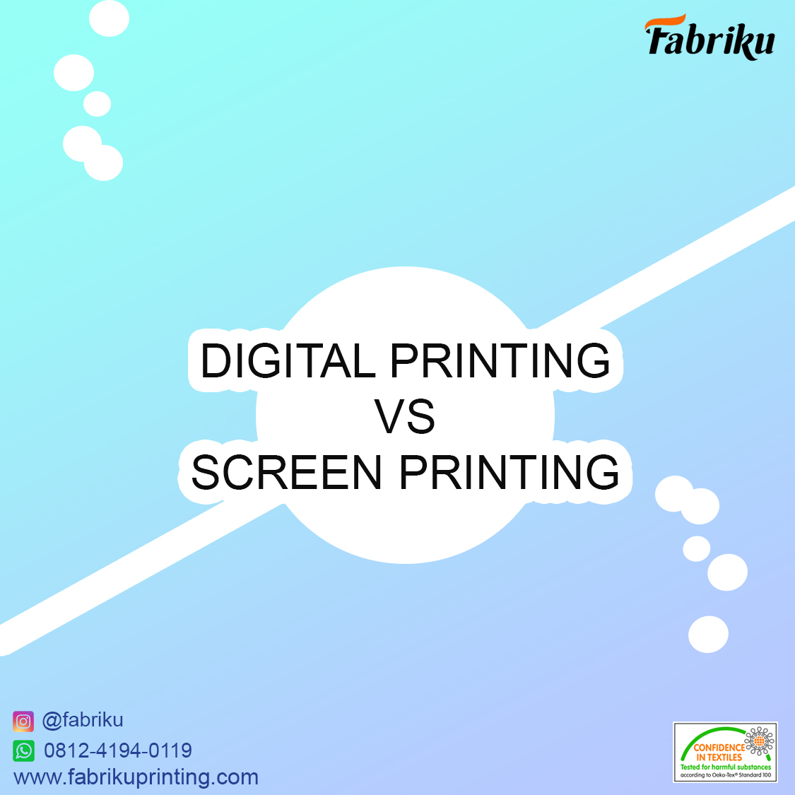 Fabriku | Artikel DIGITAL PRINTING VS SCREEN PRINTING